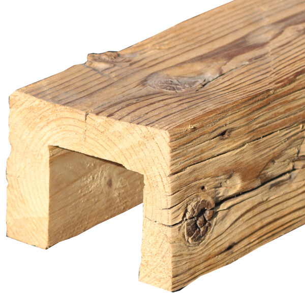 U-Balken aus Altholz Verkleidung von Holzbalken in U-Form